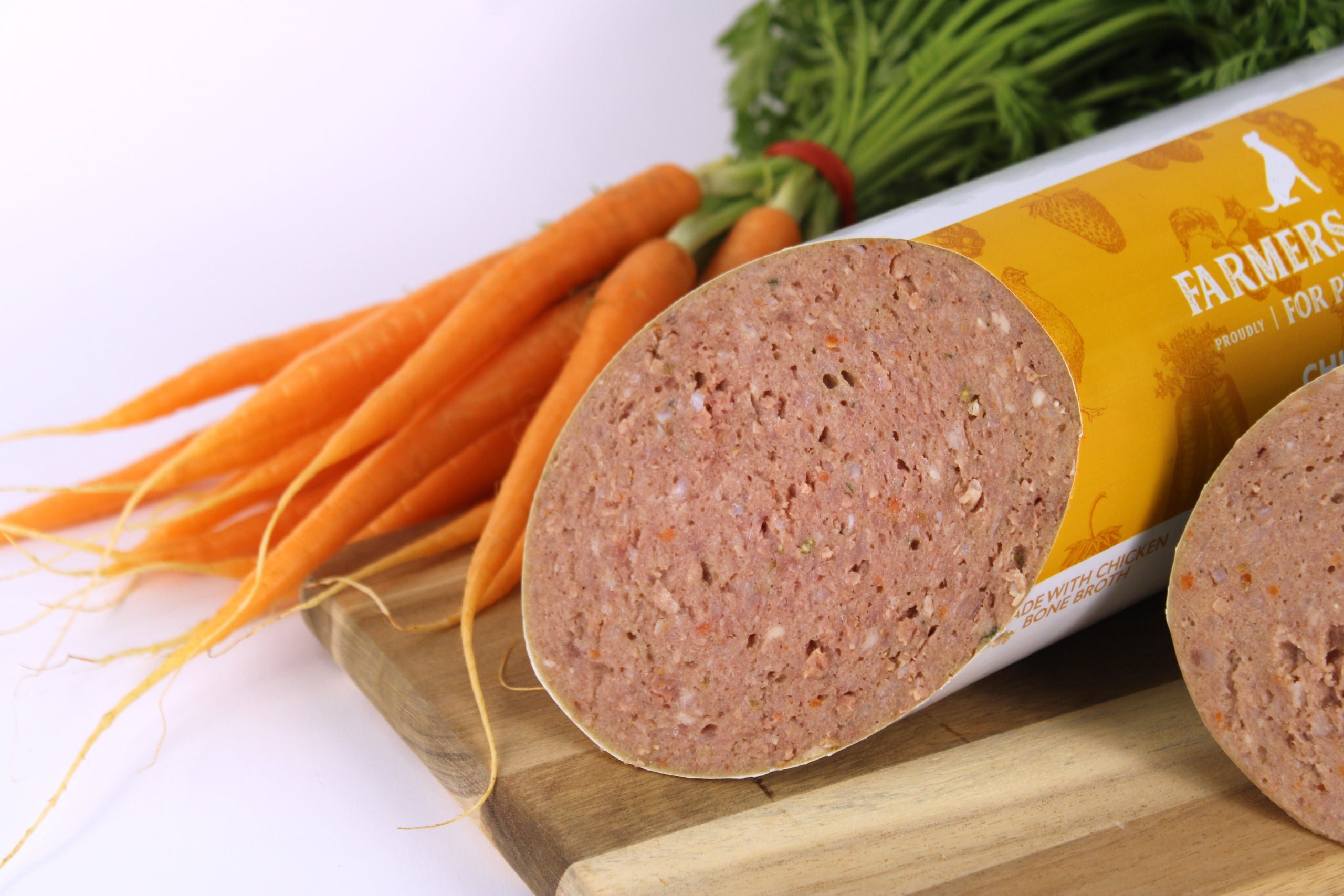 FARMERS MATE 4 PETS CHICKEN 2KG ROLL | Todd's Tasty Treats